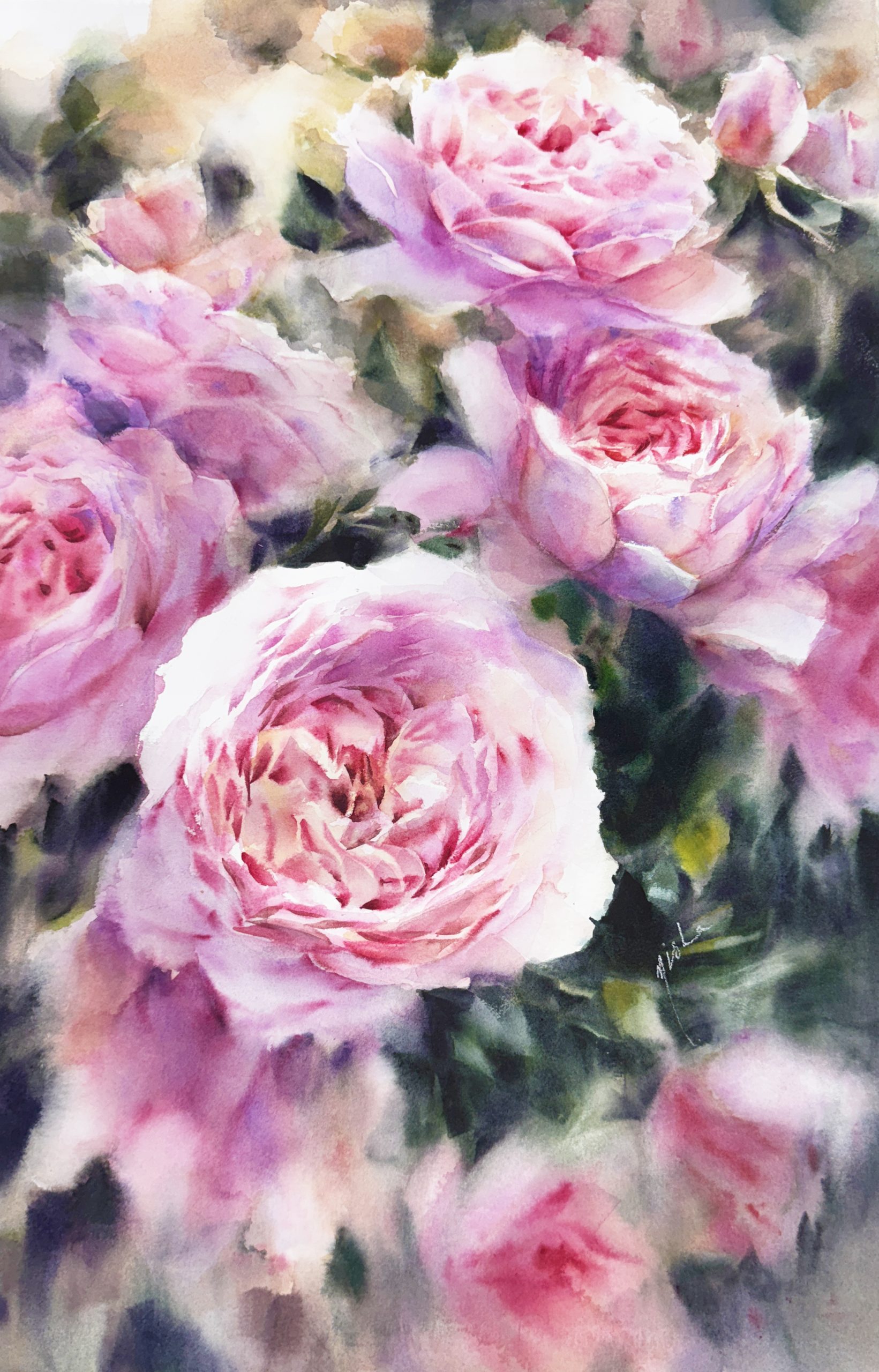 Rise, Rose, Risen – Art By Nisha Sehjpal